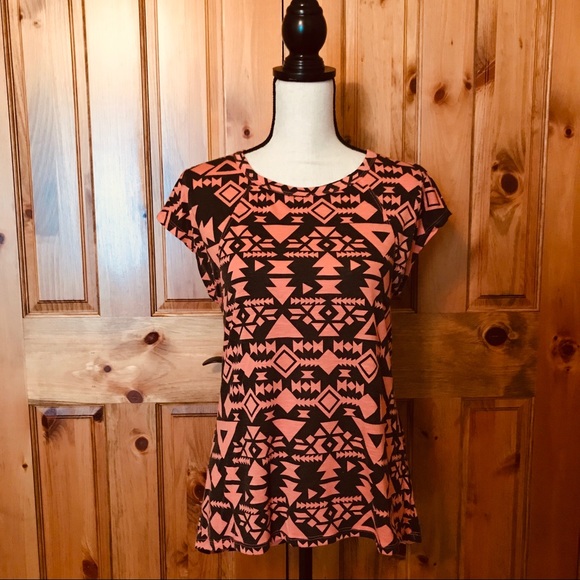 Cato | Tops | Aztec Print Tee | Poshmark